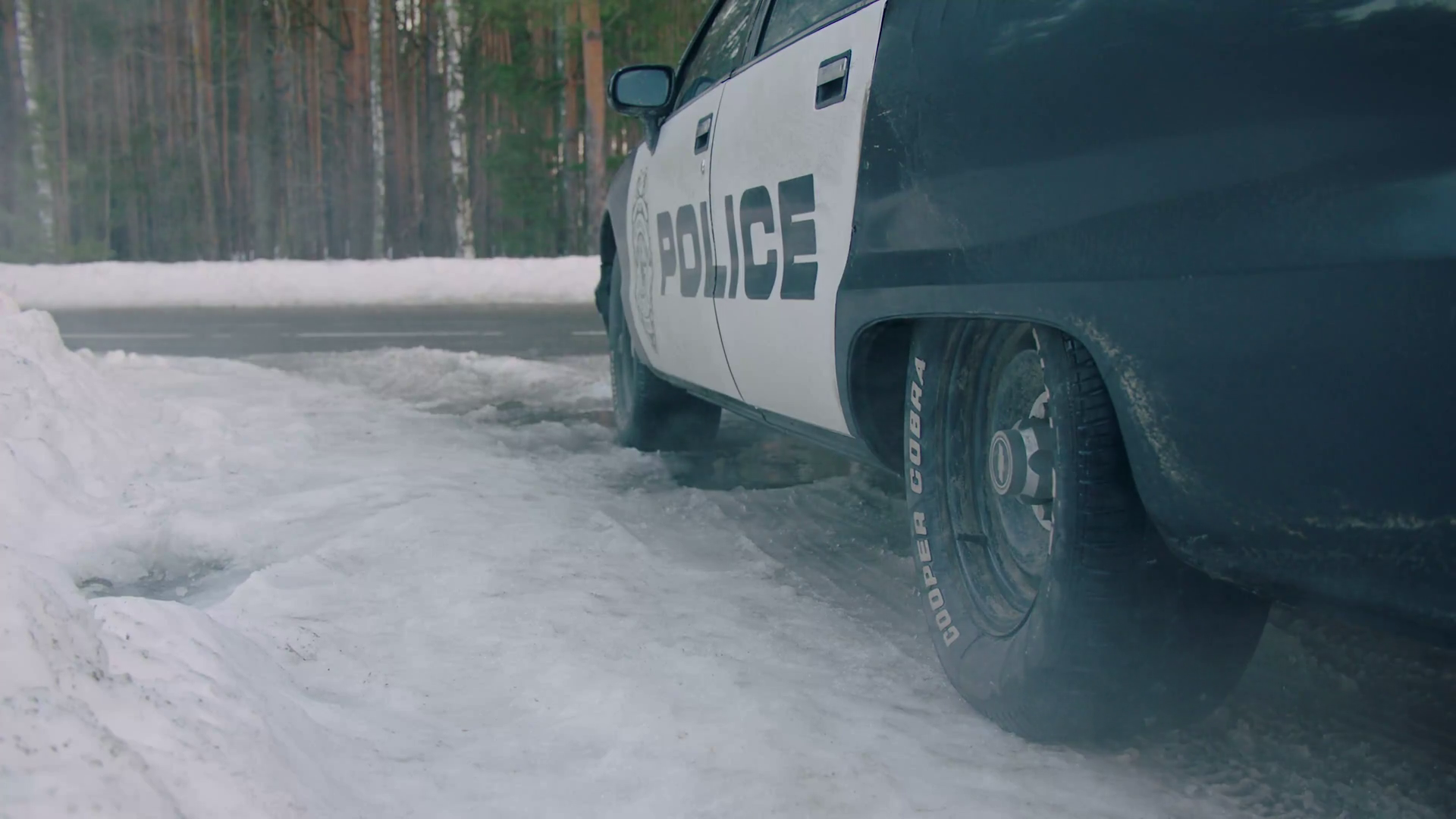Police Car Road Police Ambush: On Road Stock Footage SBV-348419739 ...