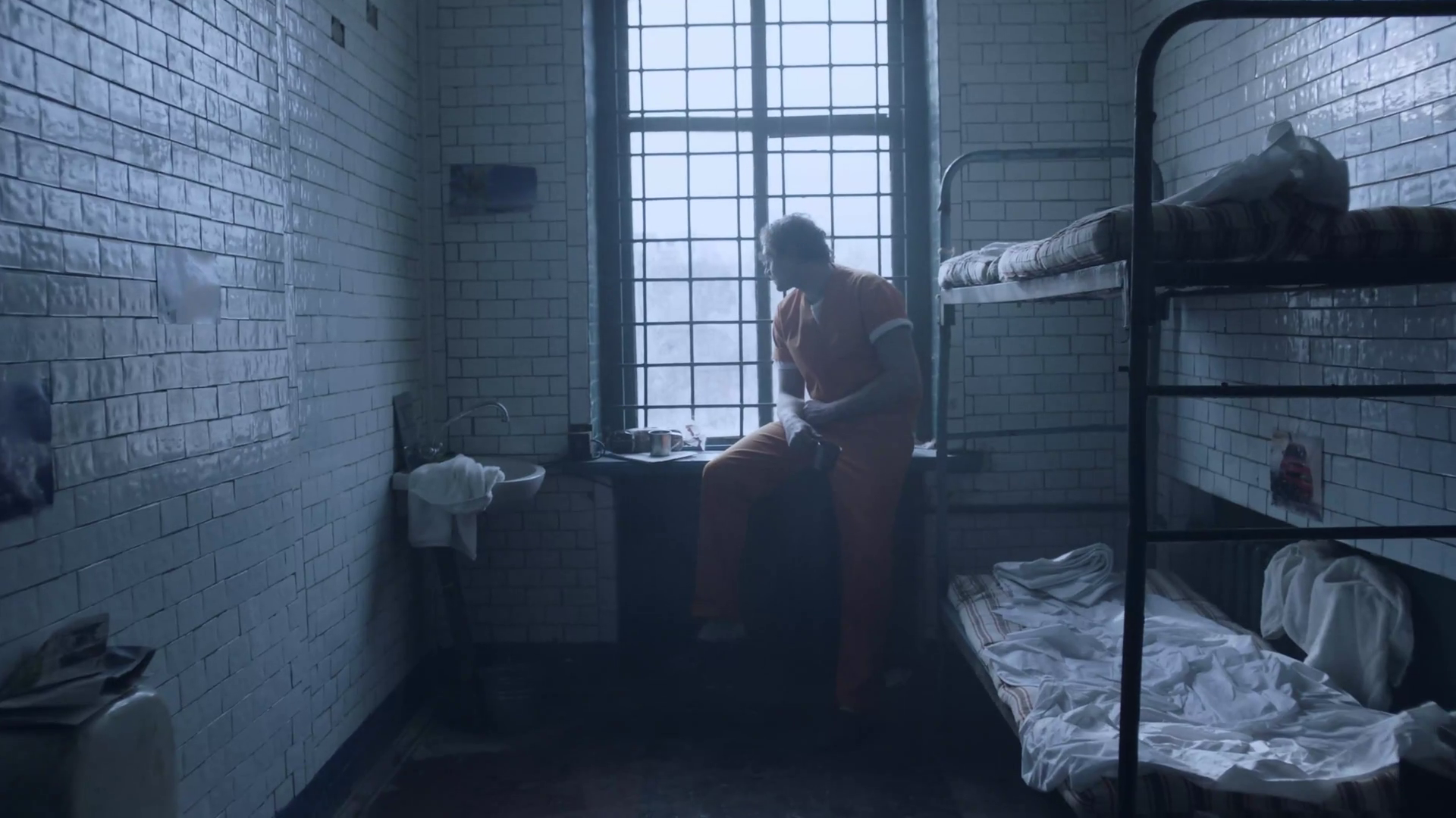 Prison Cell Prisoner Inmate Prison: Within Stock Footage SBV-348424520 ...