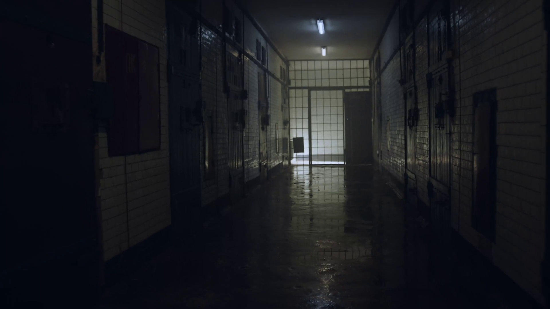 Prison Jail Hallway Corridor: In Prison's Stock Footage SBV-348424498 ...
