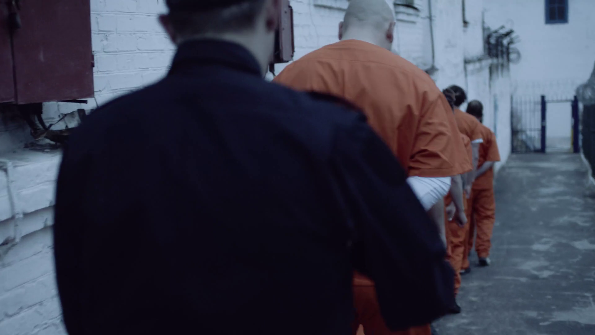 Prison Jail Inmates Prison Guard: Prison Stock Footage SBV-348424480 ...