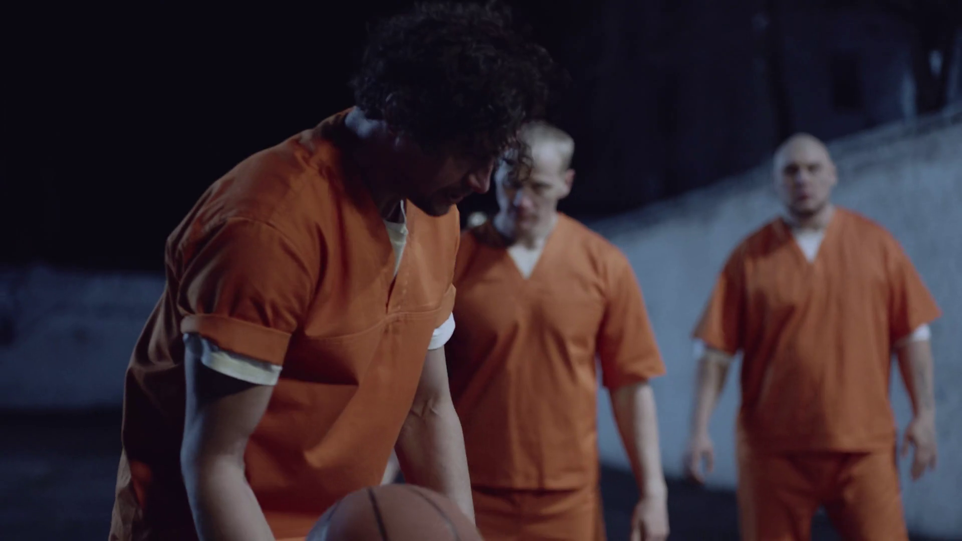 Prison Jail Inmates Basketball: Inmates Find Stock Footage SBV ...