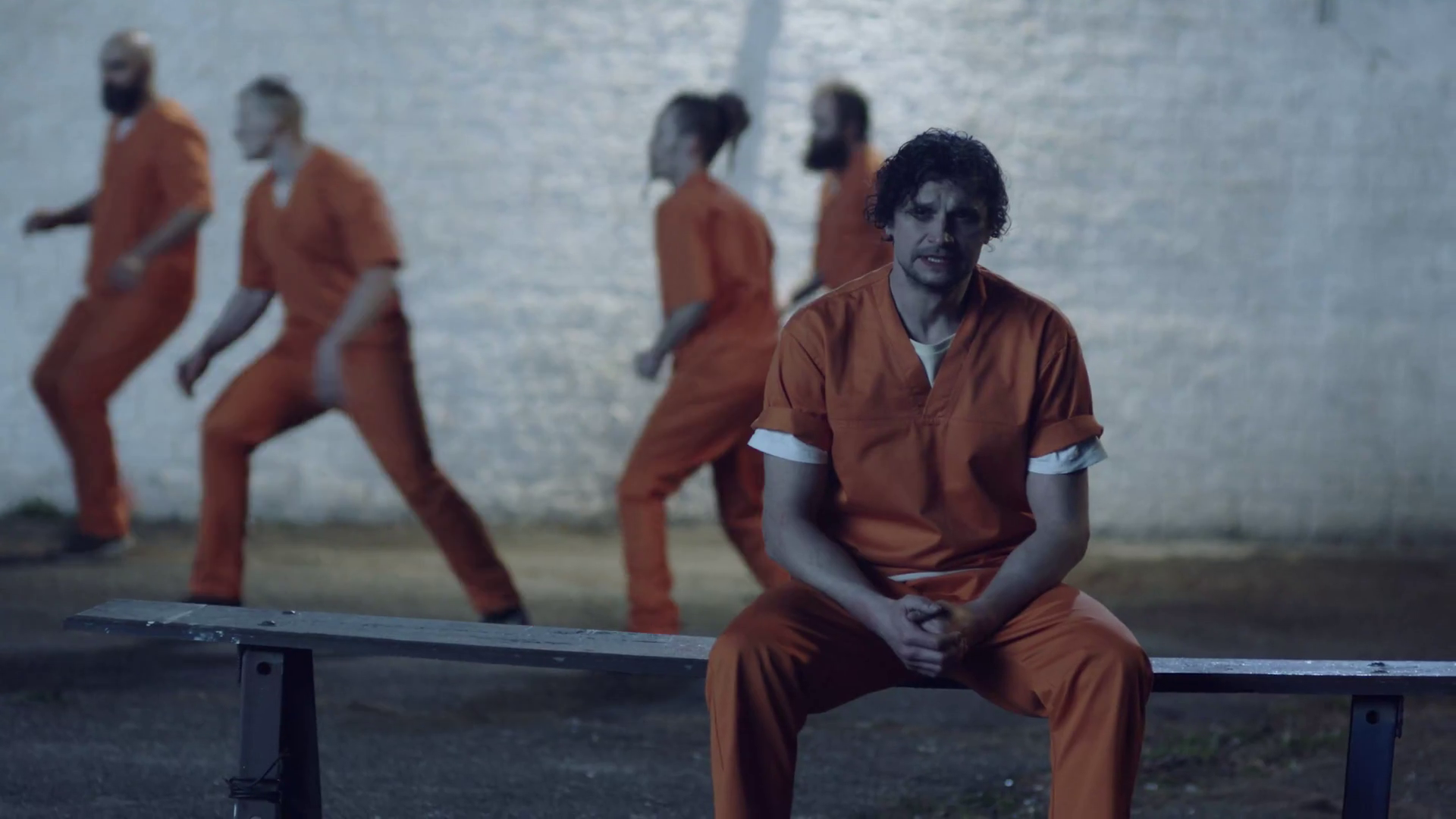 Inmate Prison Jail Basketball: Amidst Stock Footage SBV-348427444 ...