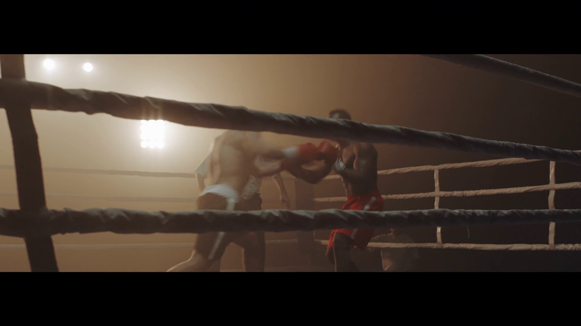 Boxers Showcase Skills In Boxing Ring Stock Footage SBV-348442570 ...