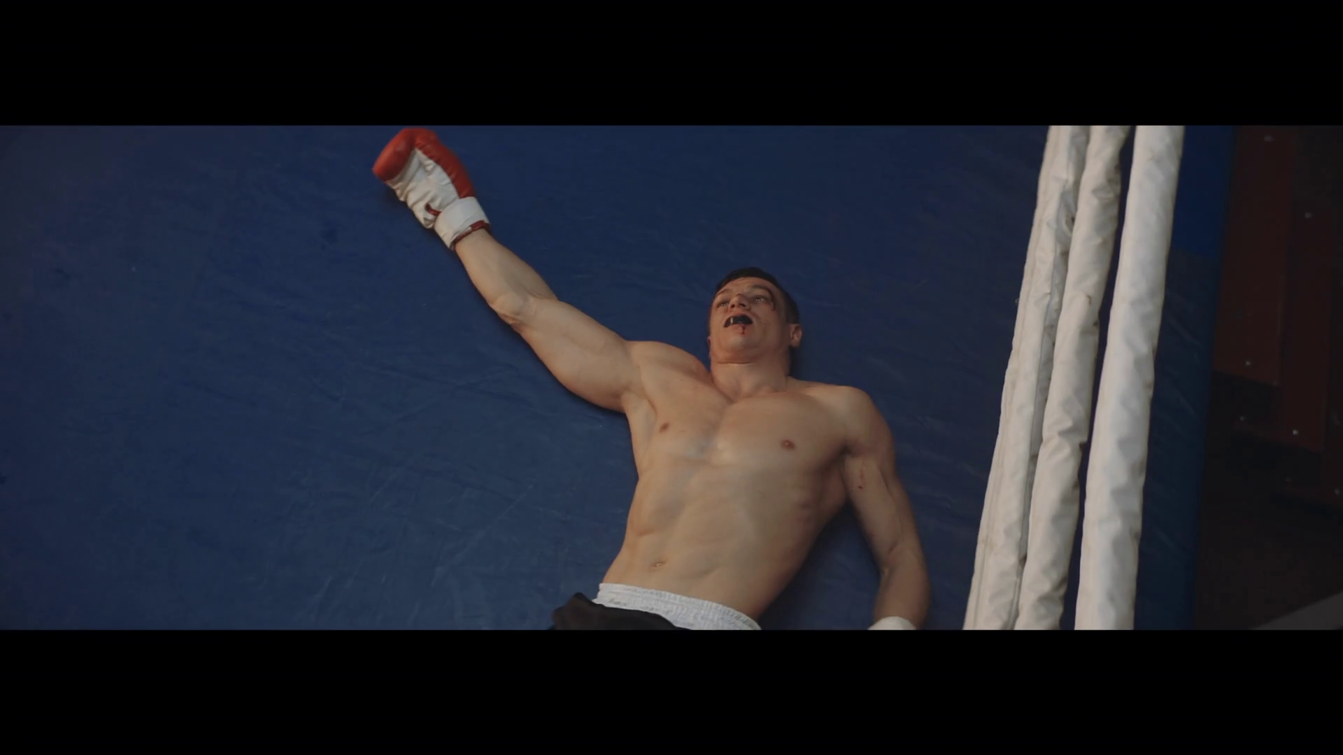 Boxing Winner Boxer Match: With Raised Arms Stock Footage SBV-348427563 ...