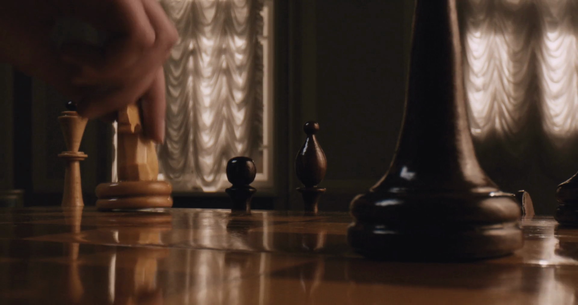 The Clip Features Close-up View Of Chess Stock Footage SBV-348787927 ...