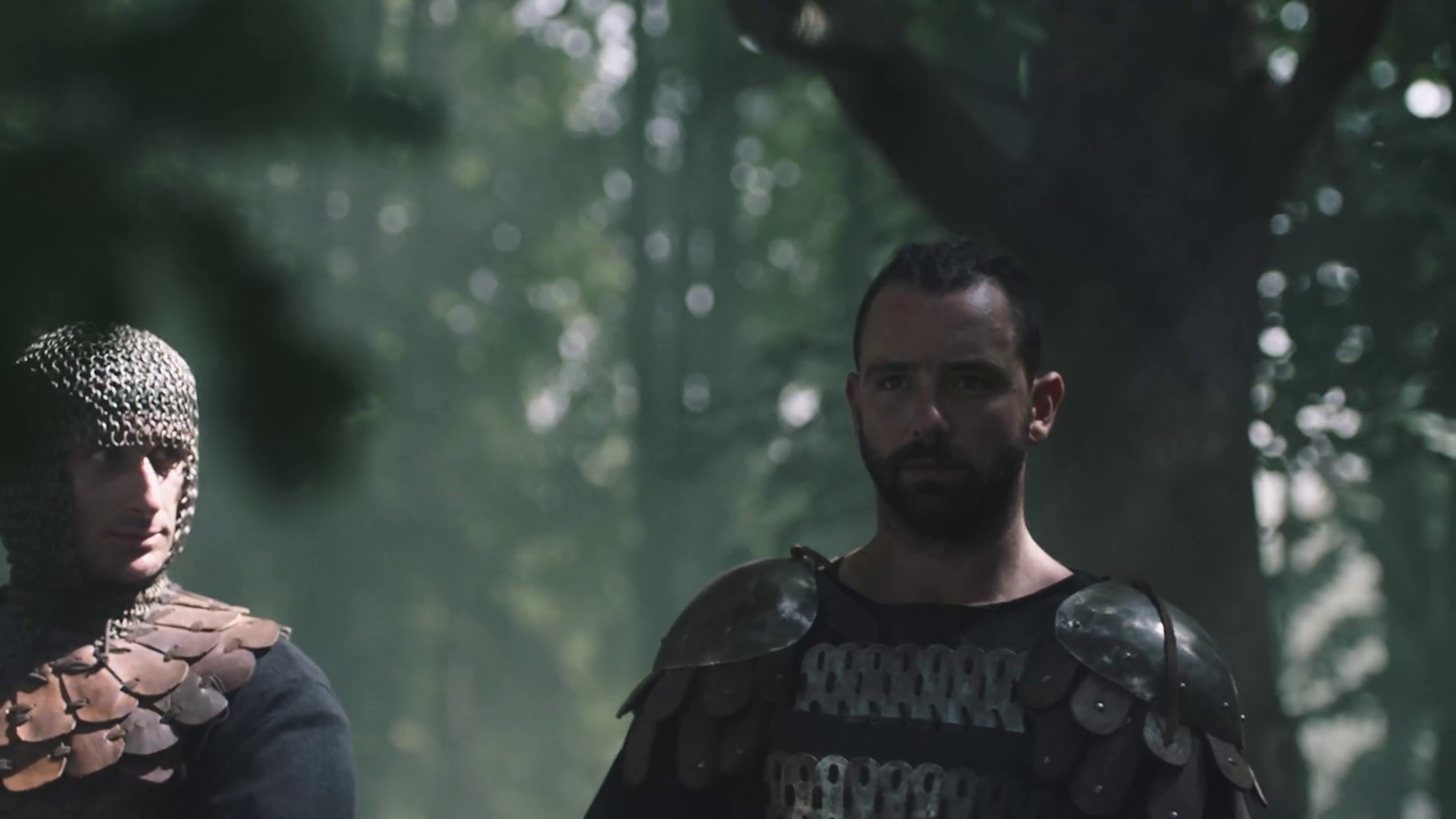 Knights Horsemen Cavalry Medieval: Commander Stock Footage SBV ...