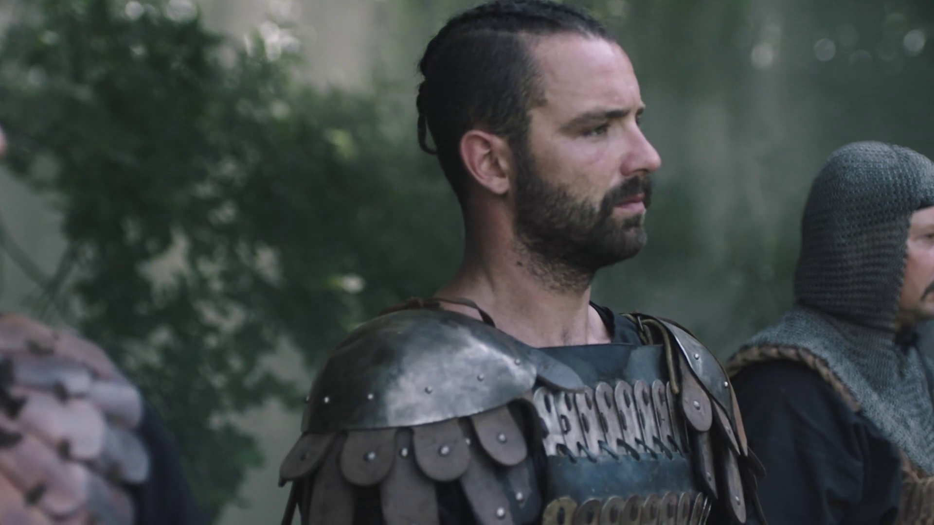 Knight Warrior Medieval Armor: Commander Of Stock Footage SBV-348451472 ...