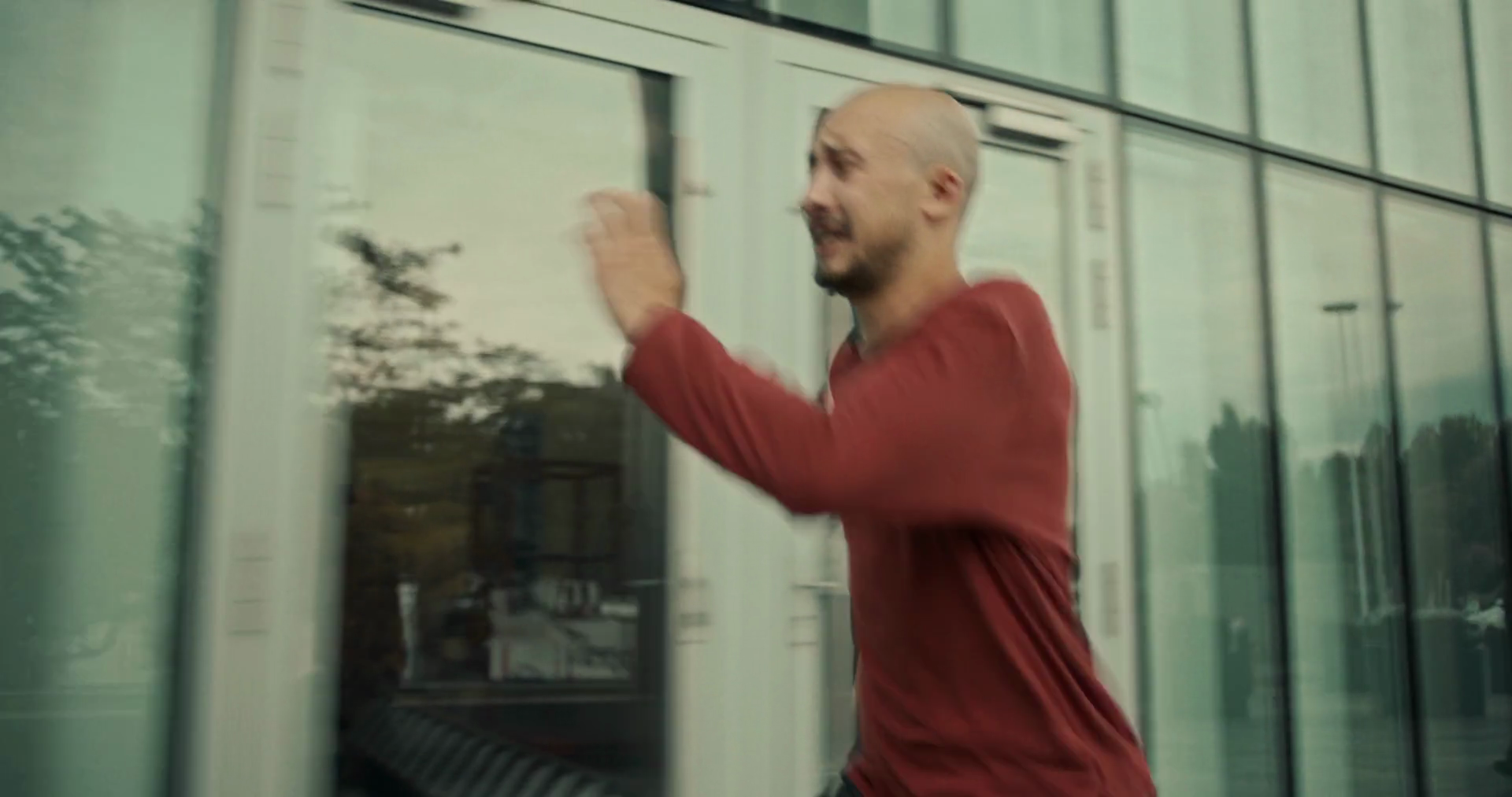 Criminal Running From Policeman In Urban Stock Footage SBV-348783602 ...