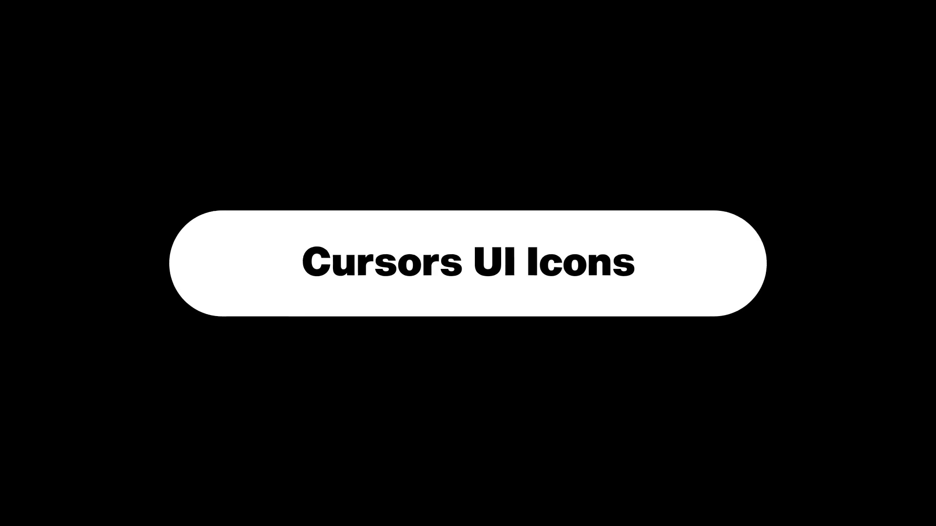 AE Template: Cursors Animated Ui Icons SBV-352100981 - Storyblocks