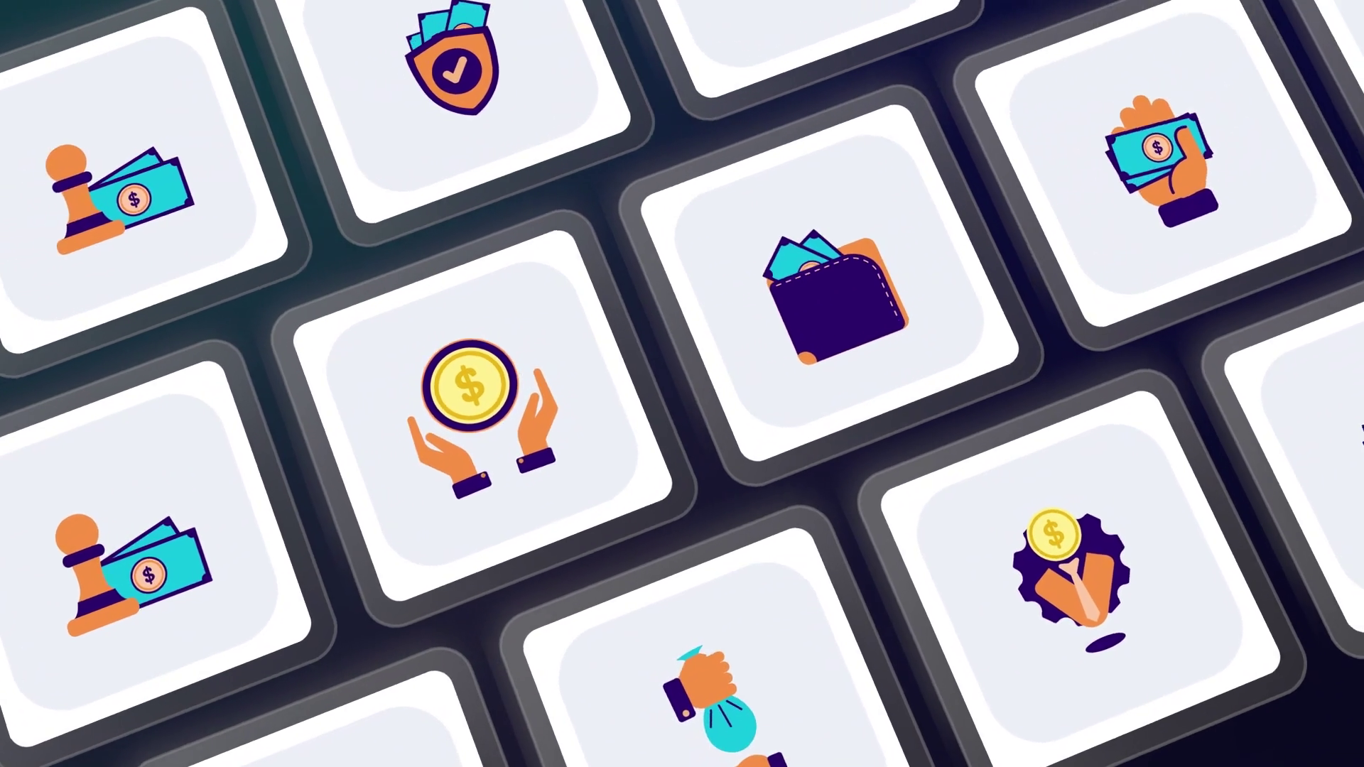 AE Template: Finance Animated Icons SBV-348767757 - Storyblocks