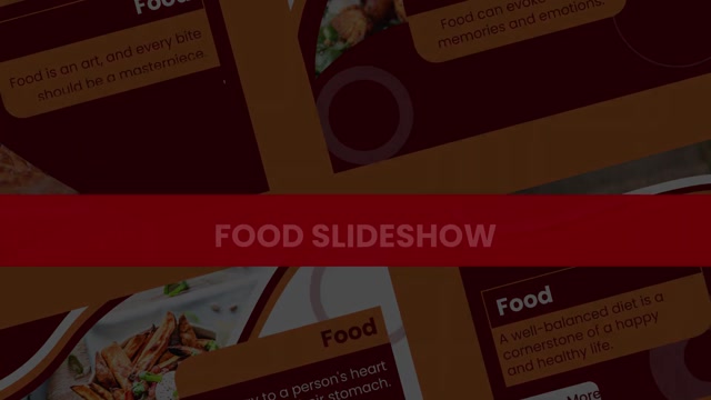 Cooking Slideshow Templates Royalty-Free - Storyblocks