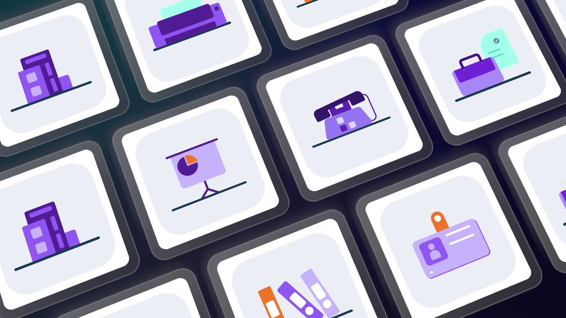 AE Template: Office Essential Animated Icons SBV-348749686 - Storyblocks