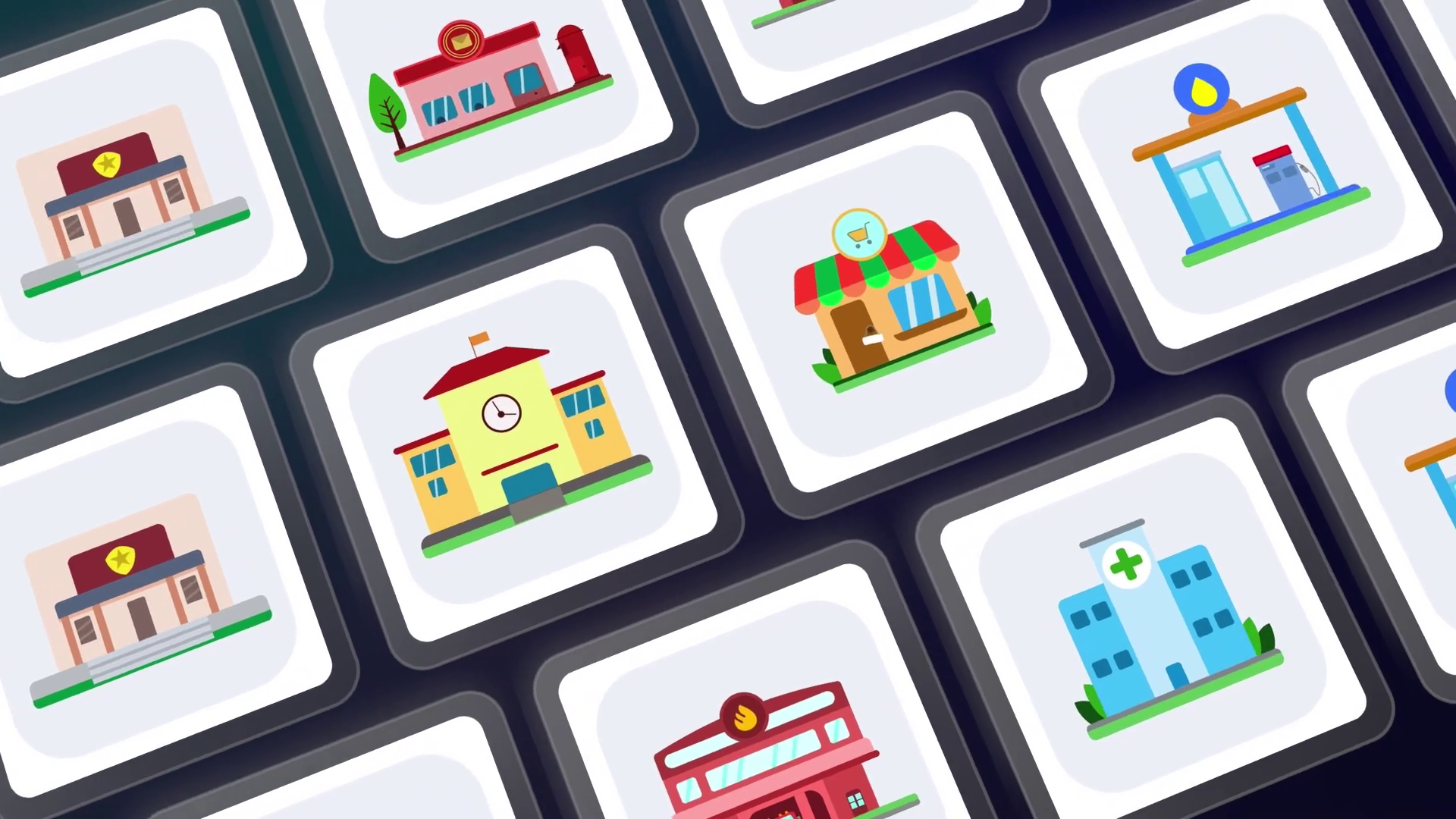 AE Template: Public Services Animated Icons SBV-348748717 - Storyblocks