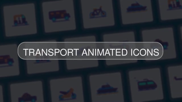 Transport Icons Templates Royalty-Free - Storyblocks
