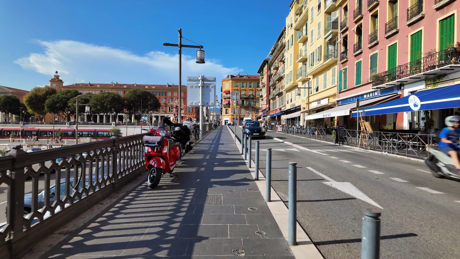 Nice France - October 7 2024: People Walking Stock Footage SBV ...