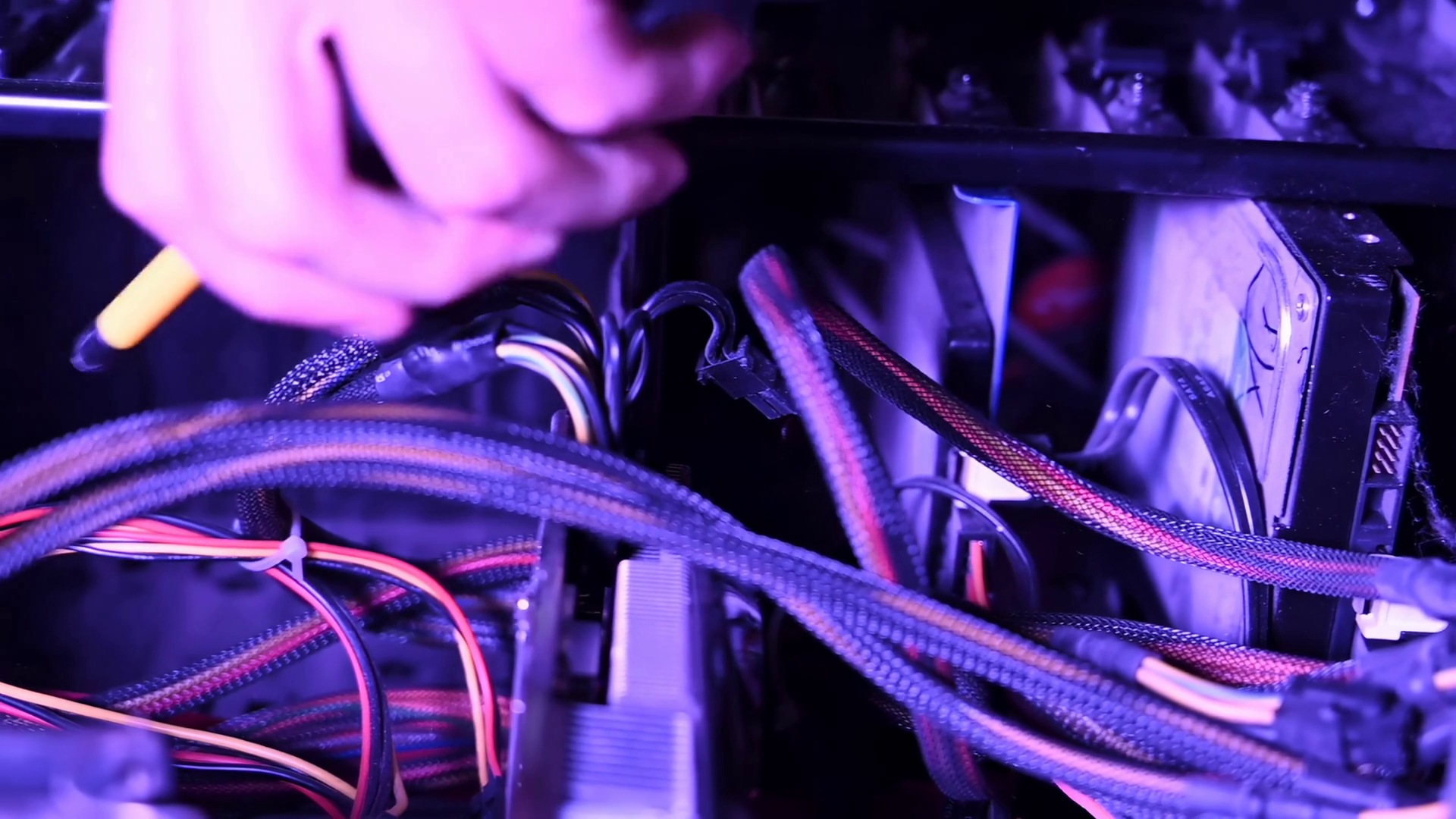 Close Up Of Man Cleaning Dust From Computer Stock Footage SBV-352702471 ...