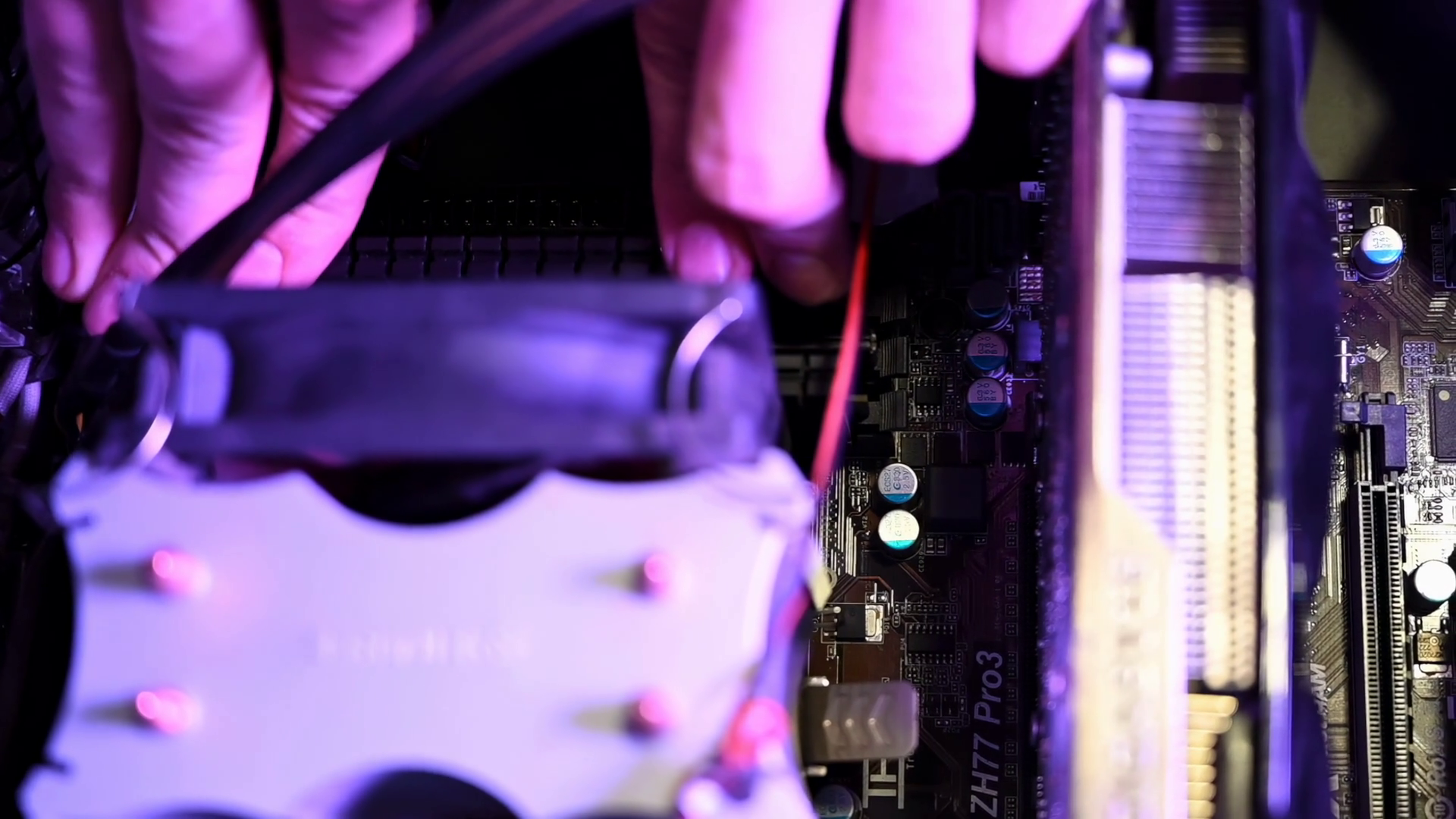 Close Up Of Man Cleaning Dust From Computer Stock Footage SBV-352702569 ...