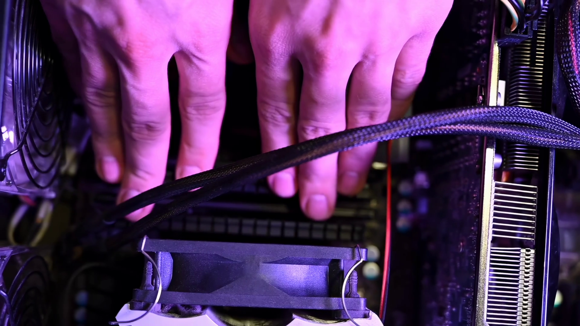 Close Up Of Man Cleaning Dust From Computer Stock Footage SBV-352702584 ...