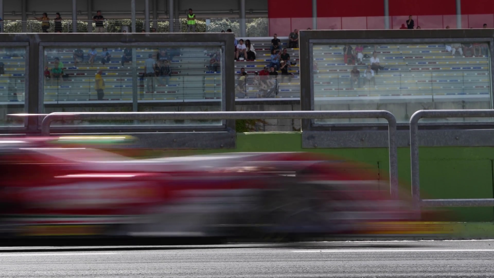 Asphalt Racetrack Pit Lane Formula Racing Stock Footage SBV-348446049 ...