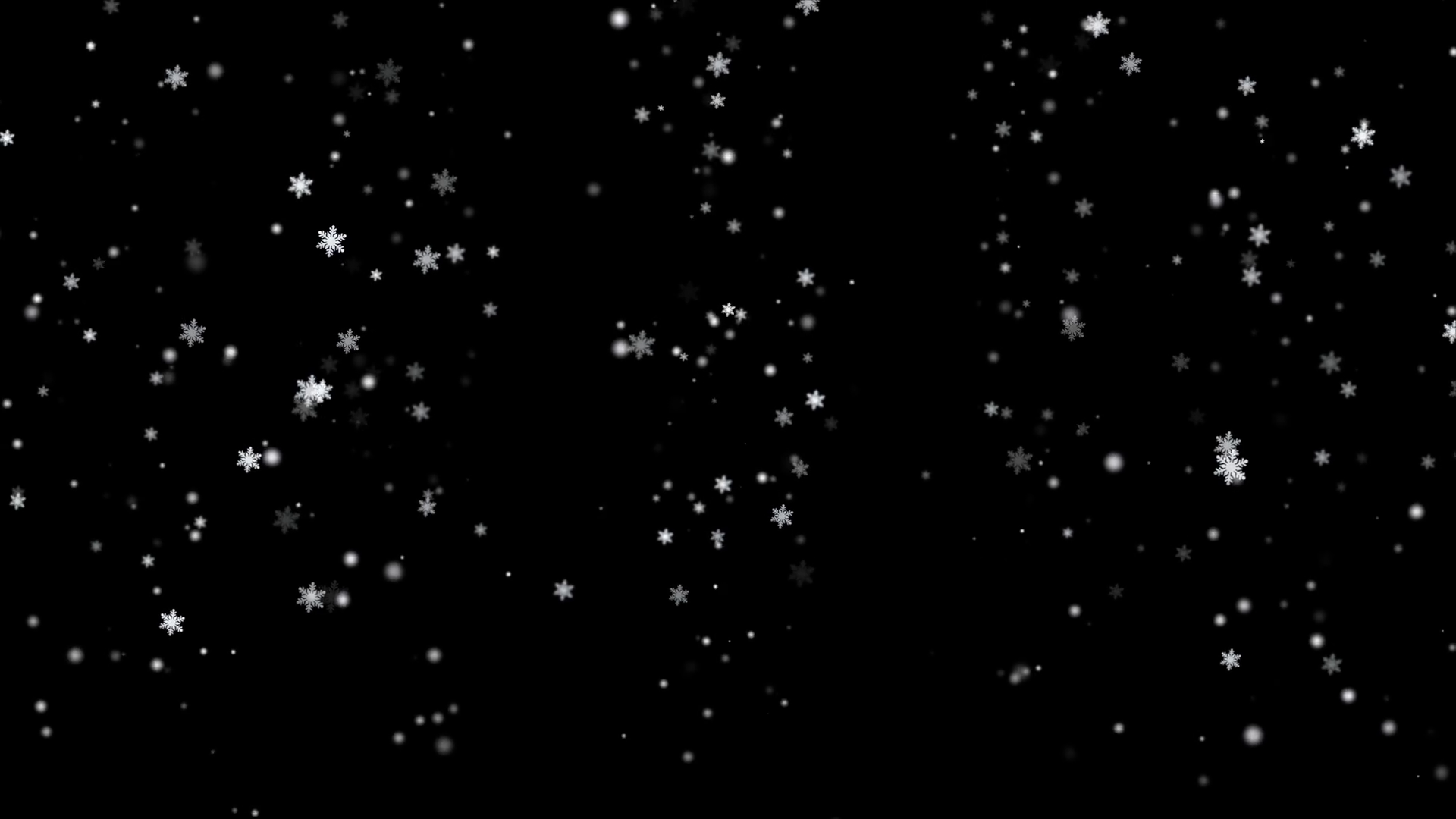 Alpha Falling Snowflakes Ice Crystals In Stock Footage SBV-348715499 ...