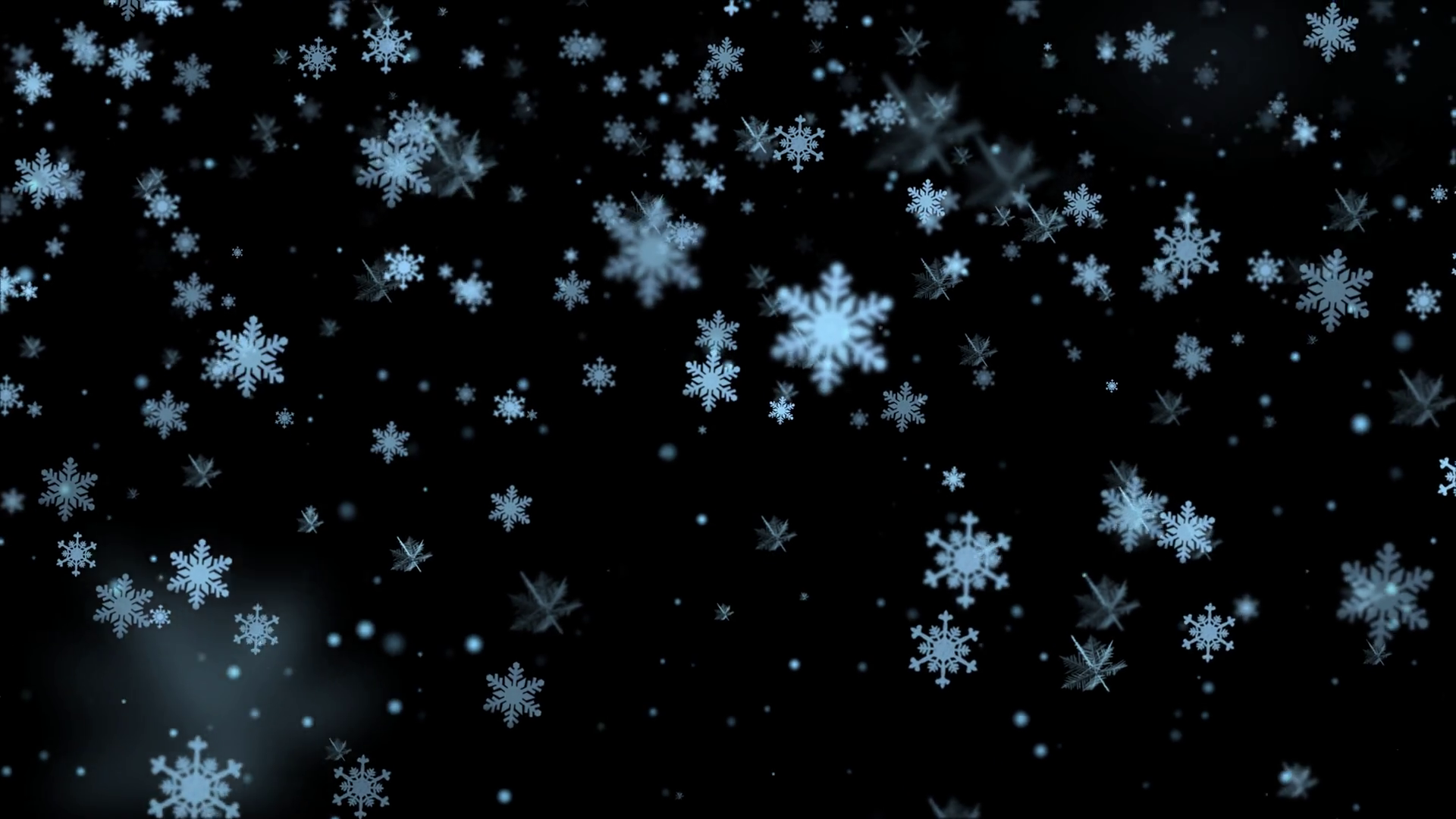 Alpha Snowflakes Ice Crystals Falling Stock Footage SBV-348715513 ...