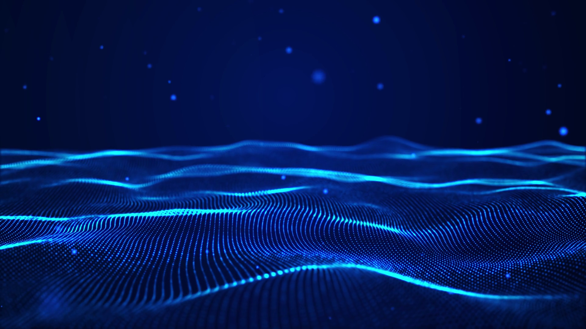 Beautiful Particle Wave Ocean Background Stock Footage SBV-348461832 ...