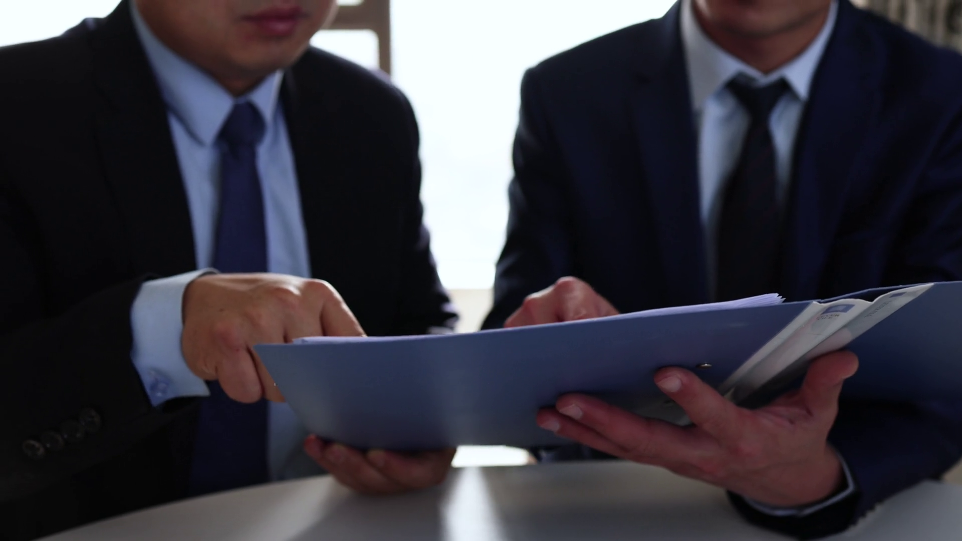 Sign Business Agreement Contract Sign Stamp Stock Footage SBV-347793368 ...