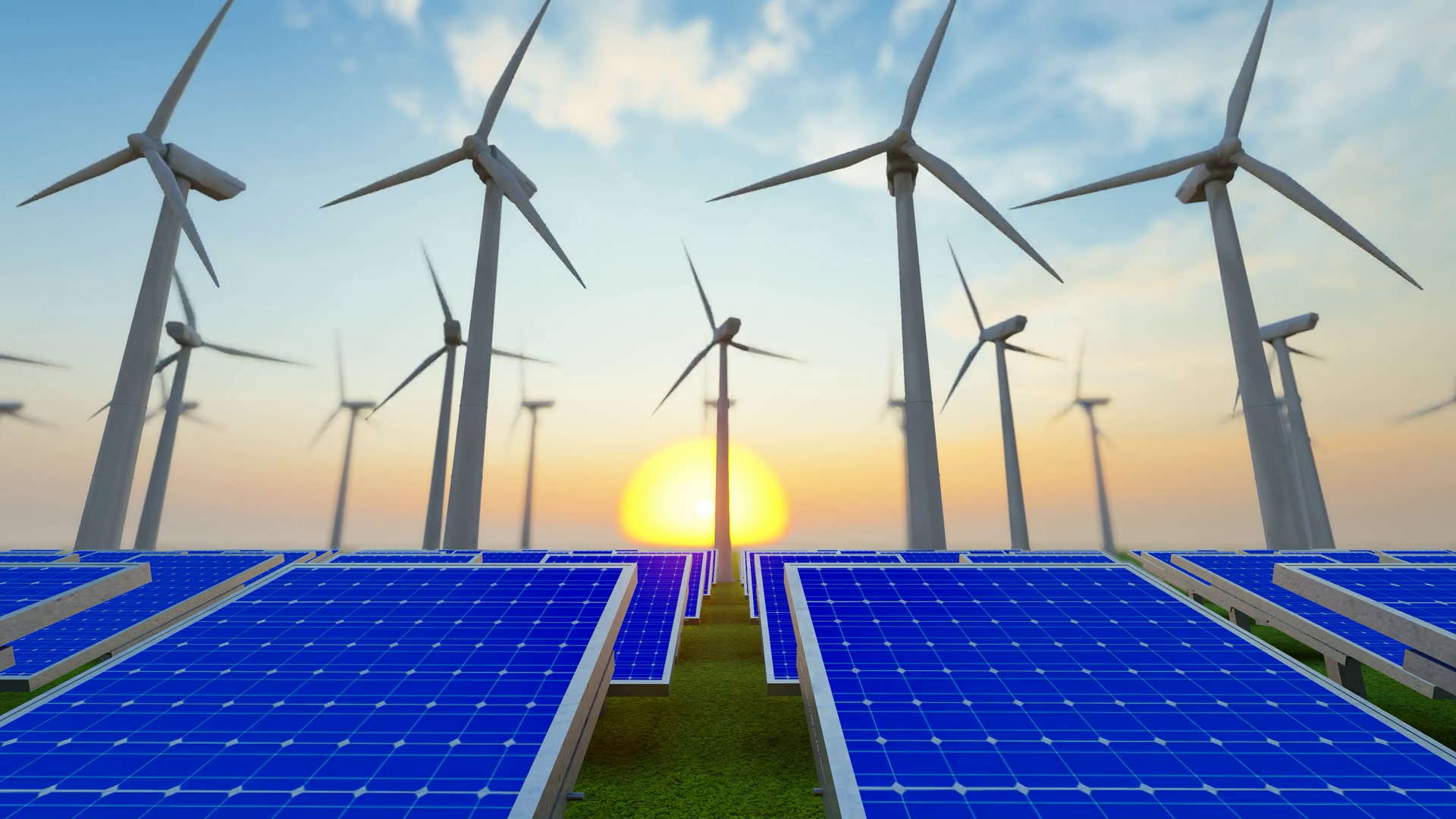 Wind Power Generation 2 Stock Motion Graphics SBV-347342977 - Storyblocks