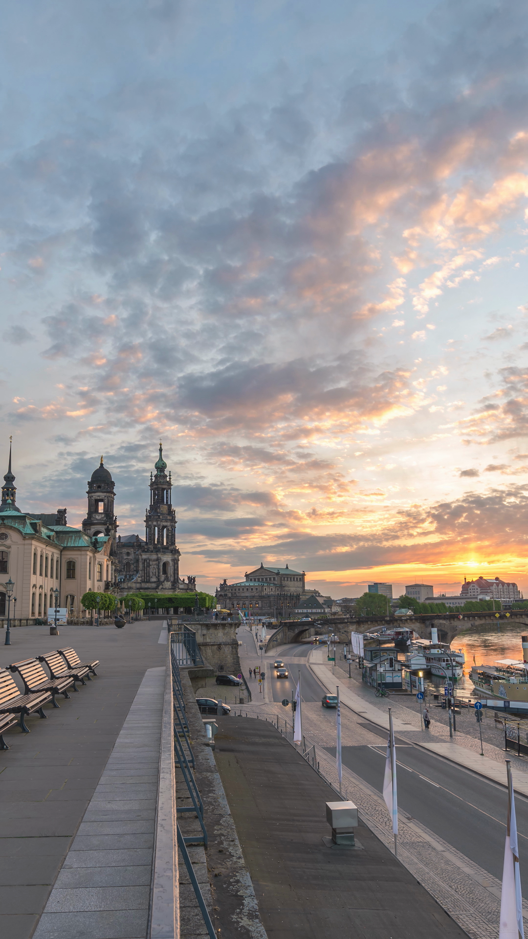 Dresden Germany Time Lapse Sunset City Stock Footage SBV-353102558 ...