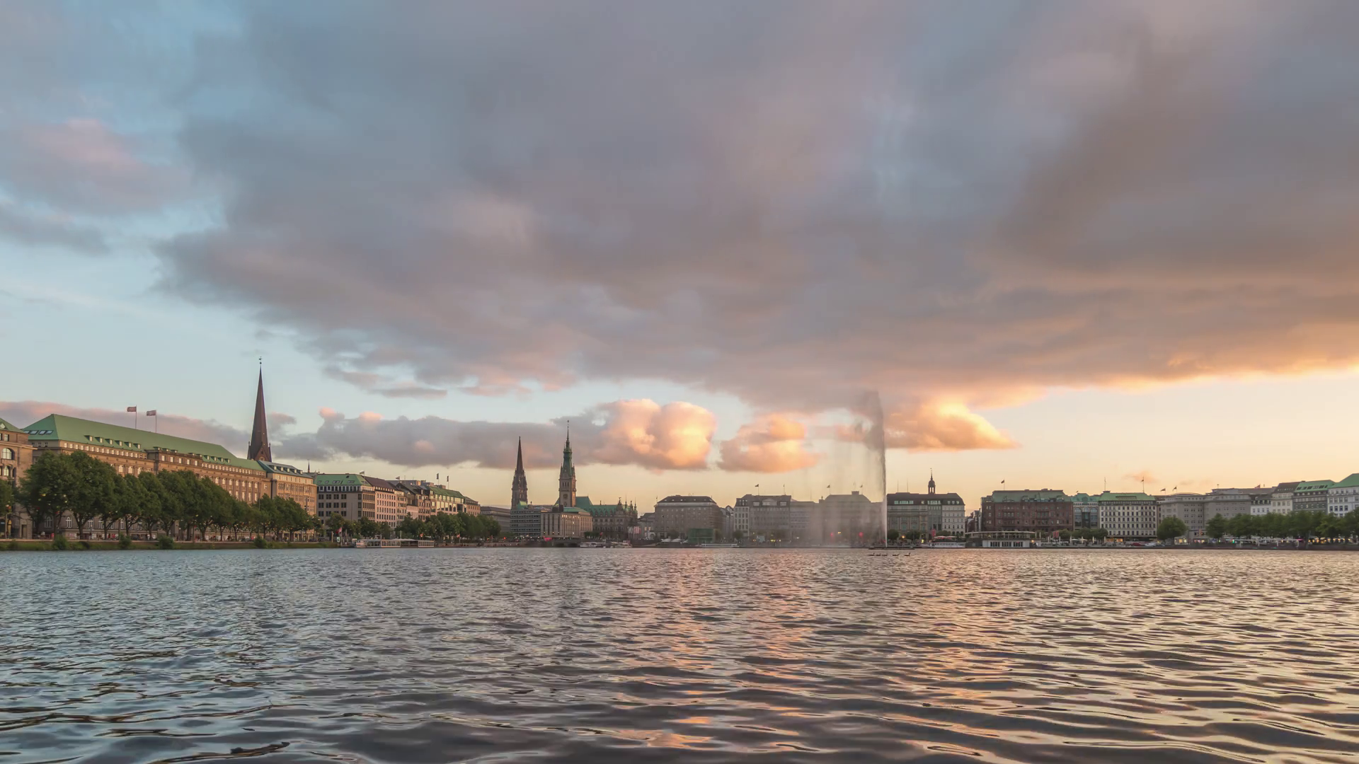 Hamburg Germany Time Lapse Day To Night City Stock Footage SBV ...
