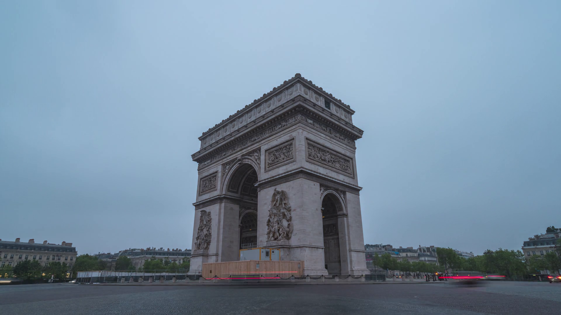 Paris France Time Lapse City Skyline Night Stock Footage SBV-348764204 ...