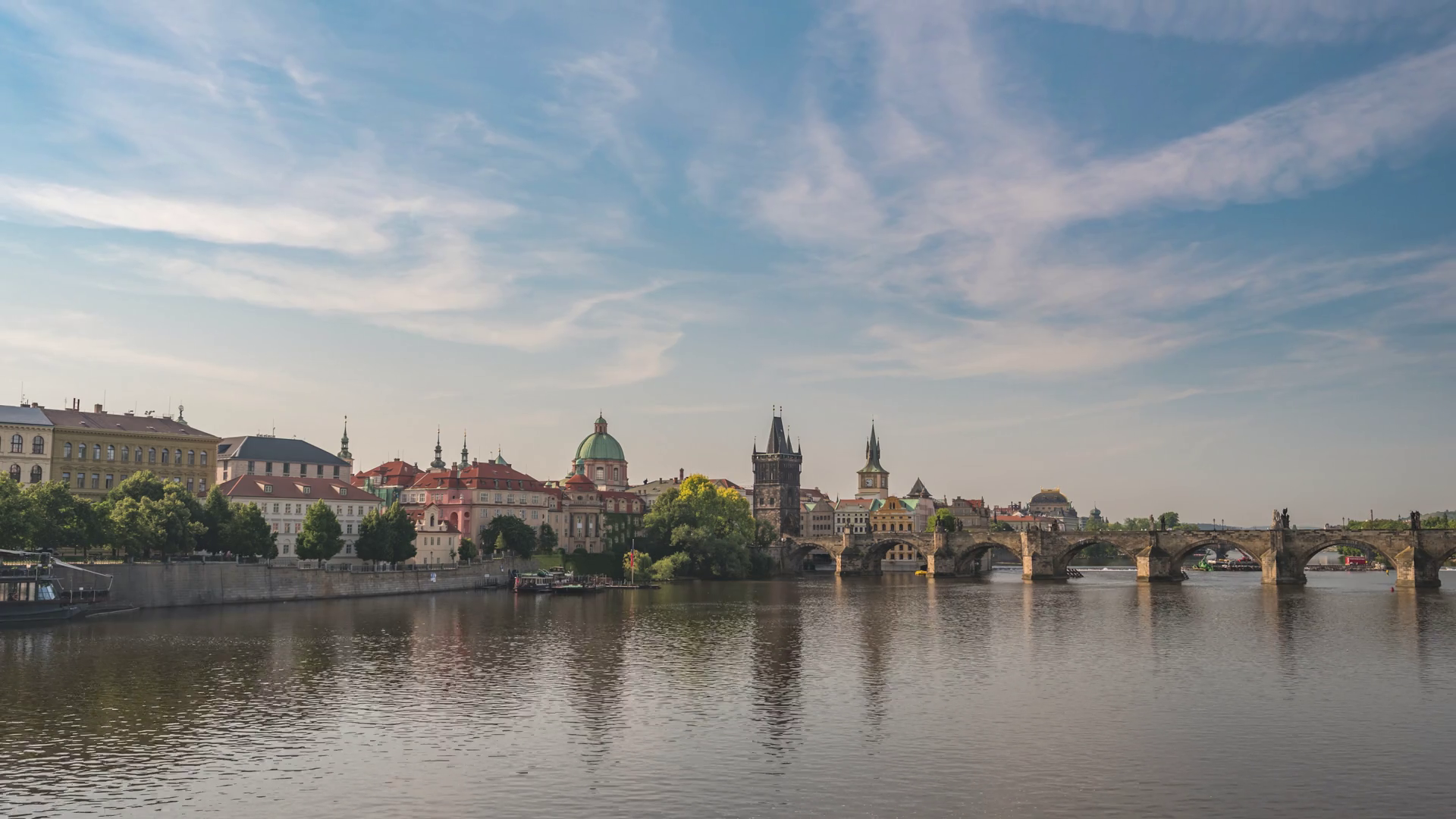Prague Czechia Czech Republic Time Lapse Stock Footage SBV-348465900 ...