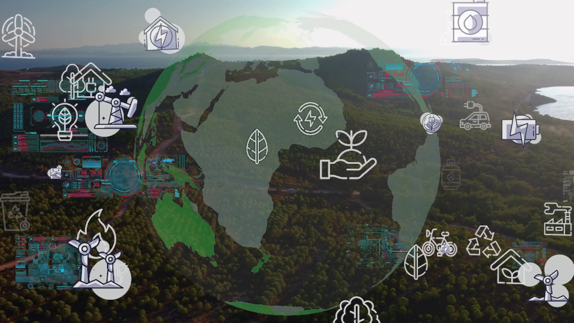 Environment Protection Concept Renewable Stock Footage SBV-352213851 ...