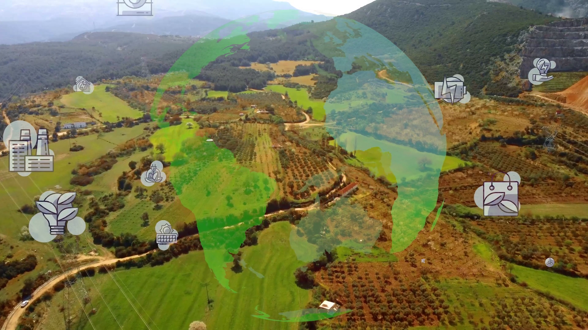Environment Protection Concept Renewable Stock Footage SBV-352270696 ...