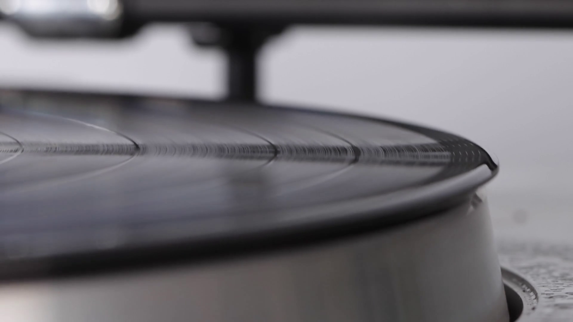 Vinyl Record Is Spinning On Turntable With Stock Footage SBV-351940698 ...