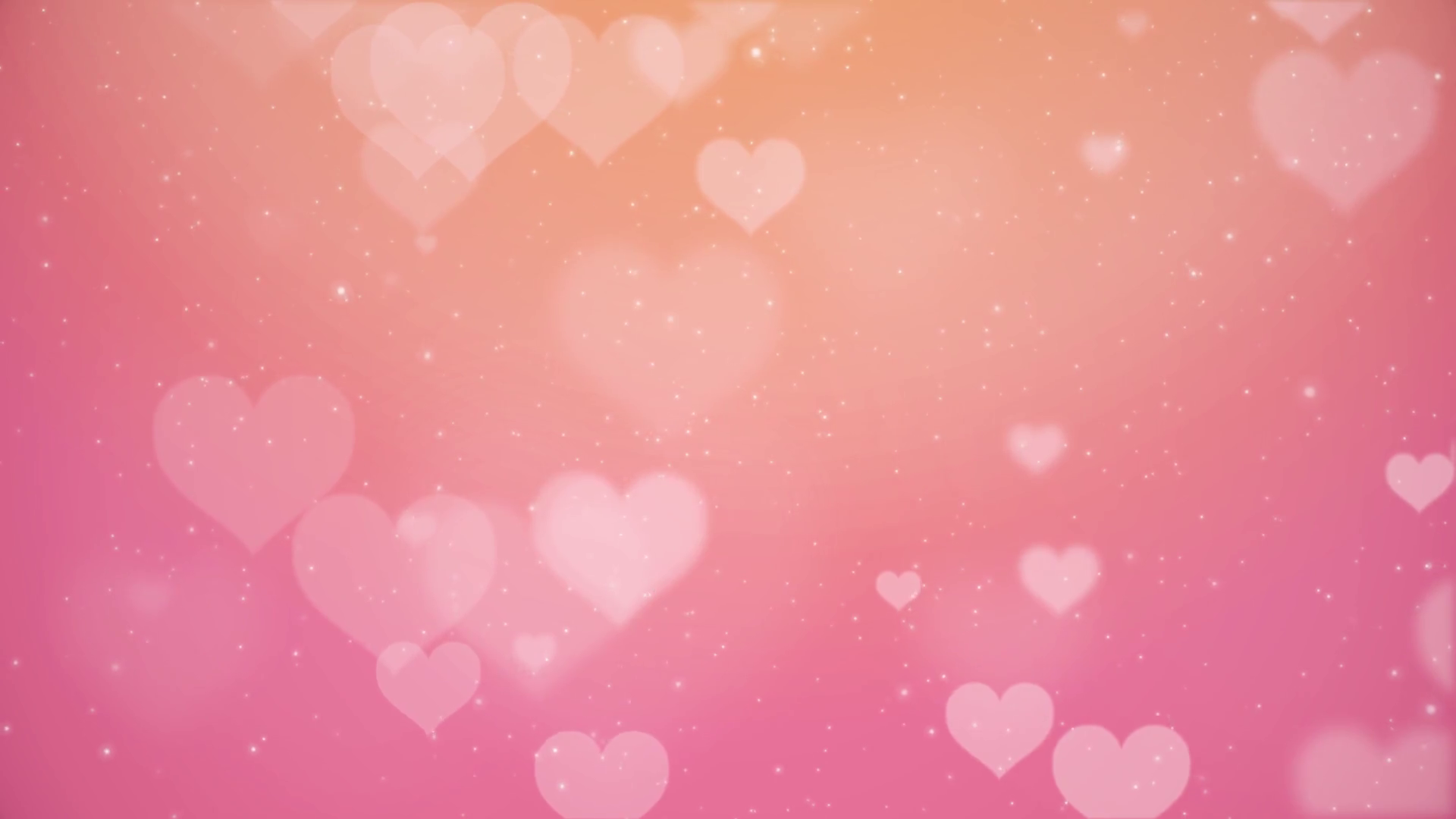 Abstract Romantic Hearts Animation Background Stock Motion Graphics SBV ...
