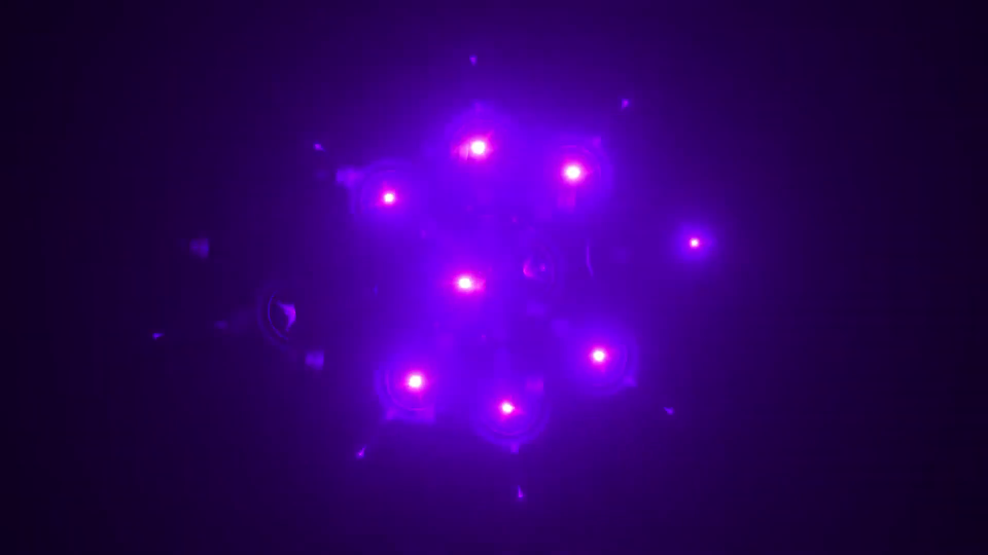 Blue Glowing Blurred Lights Animation Stock Motion Graphics SBV ...