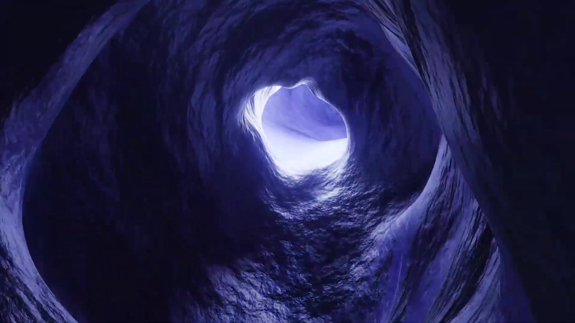 Blue Glowing Tunnel Animation Background Stock Motion Graphics SBV ...