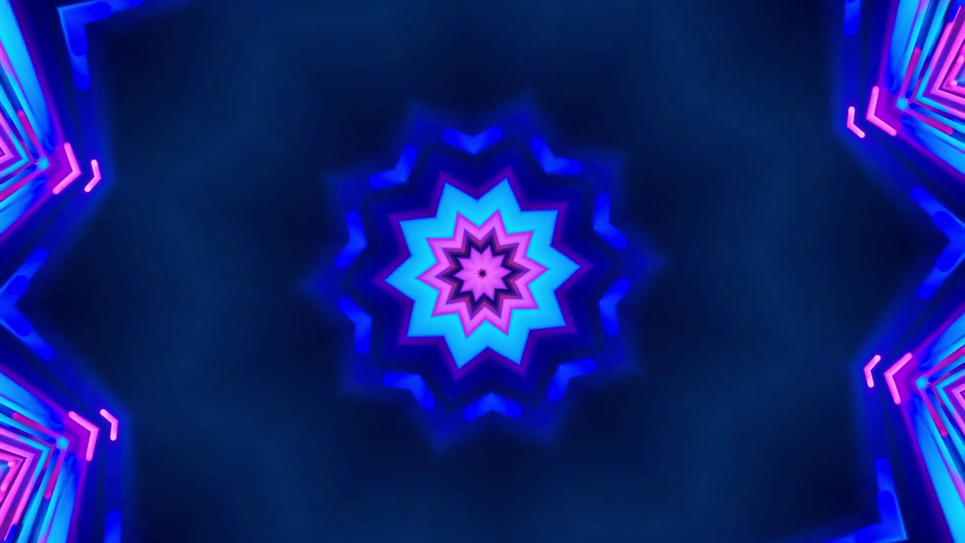 Blue Star Shape Lights Animation Background Stock Motion Graphics SBV ...