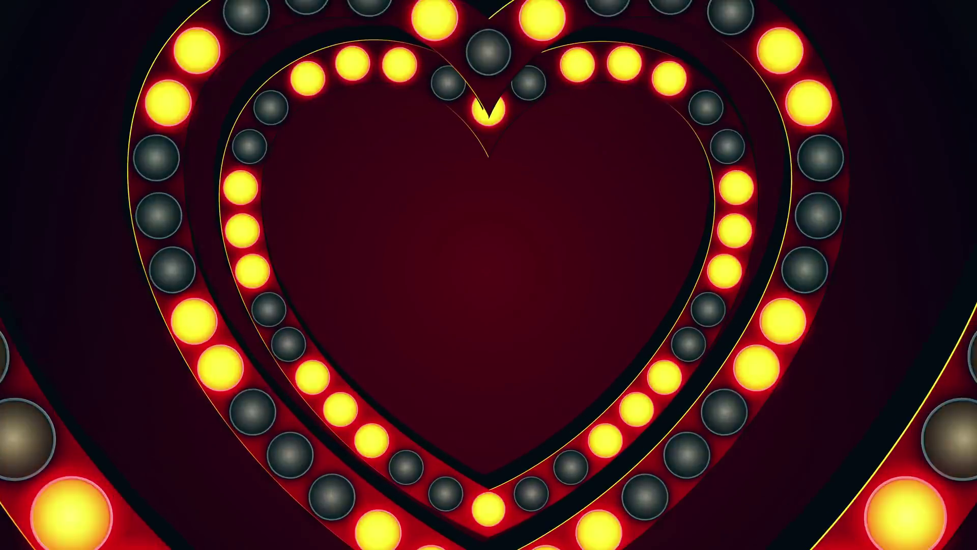 Colorful Glowing Hearts Burst Animation Stock Motion Graphics SBV ...