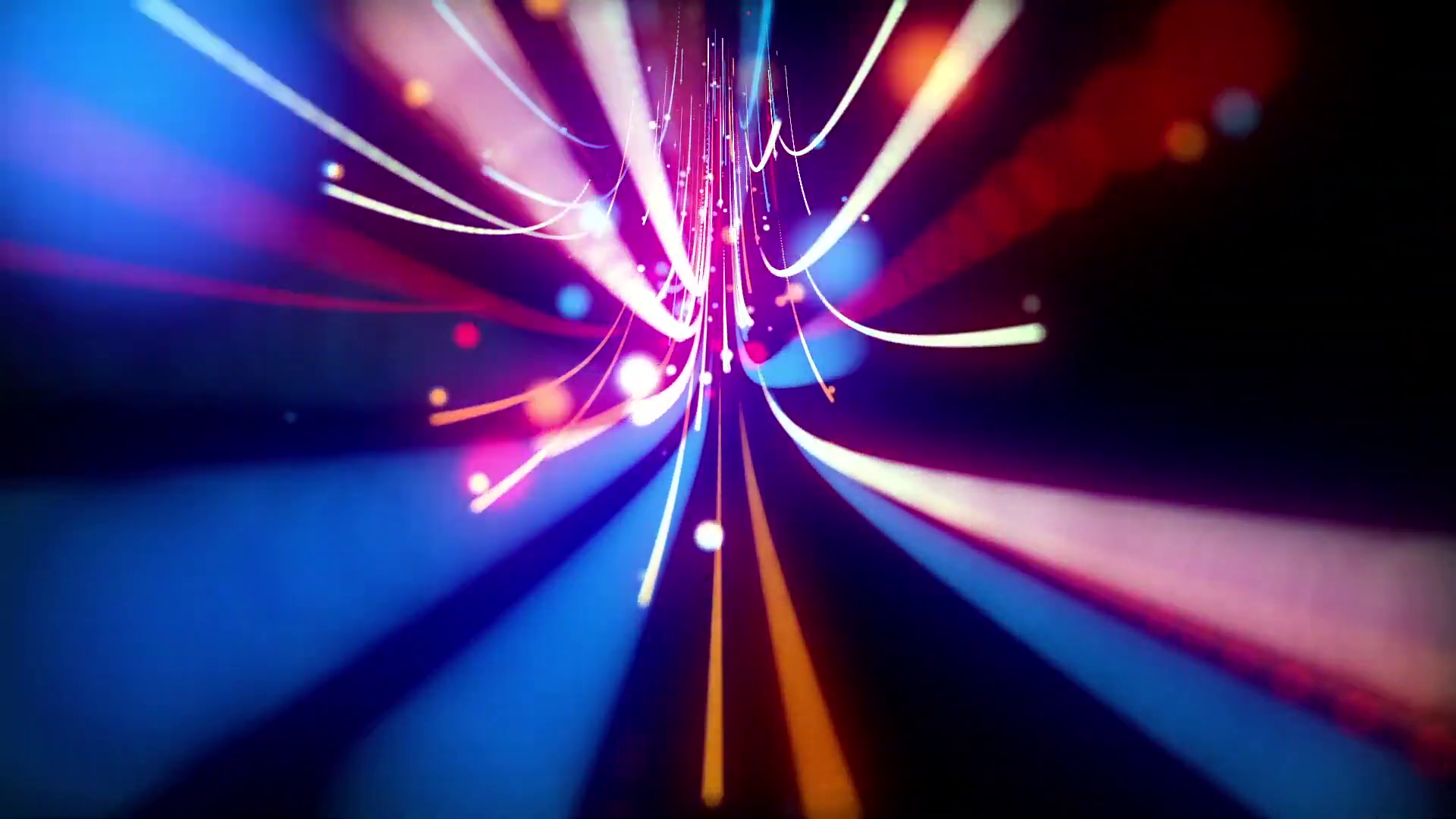 Colorful Lights Lines Passing Animation Stock Motion Graphics SBV ...