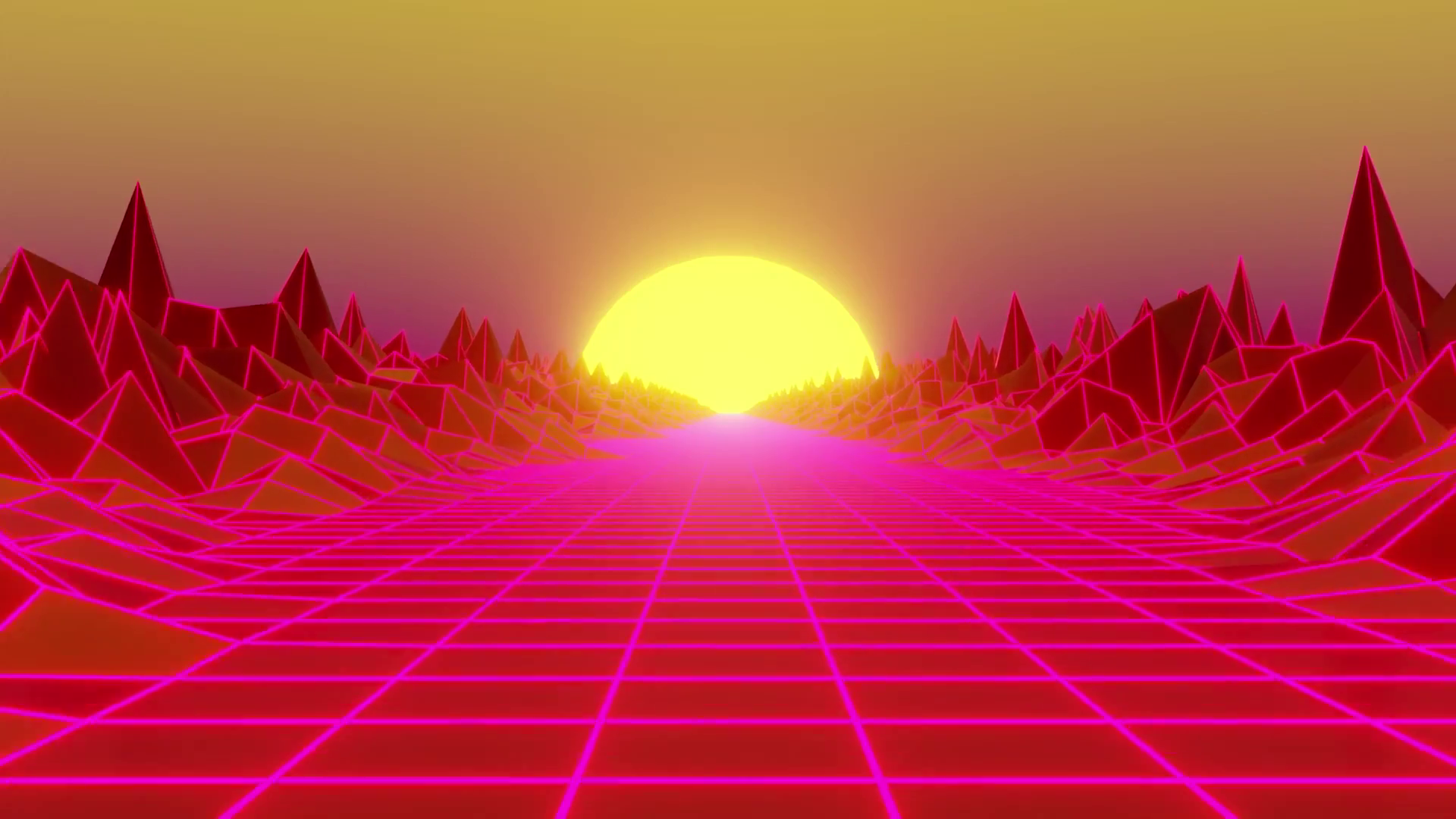 Orange Motion Background Synthwave Stock Motion Graphics SBV-347641959 - Storyblocks
