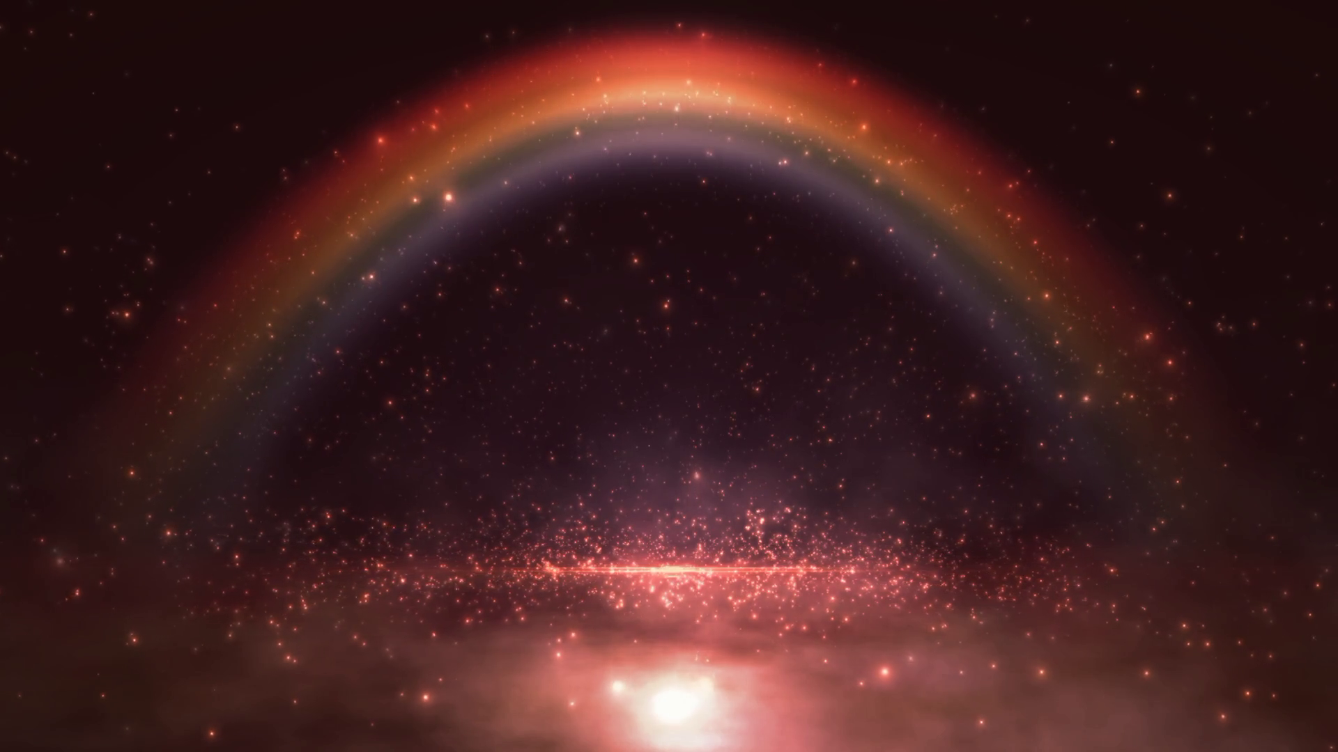 Rainbow Nebula Space View Background Stock Motion Graphics SBV ...