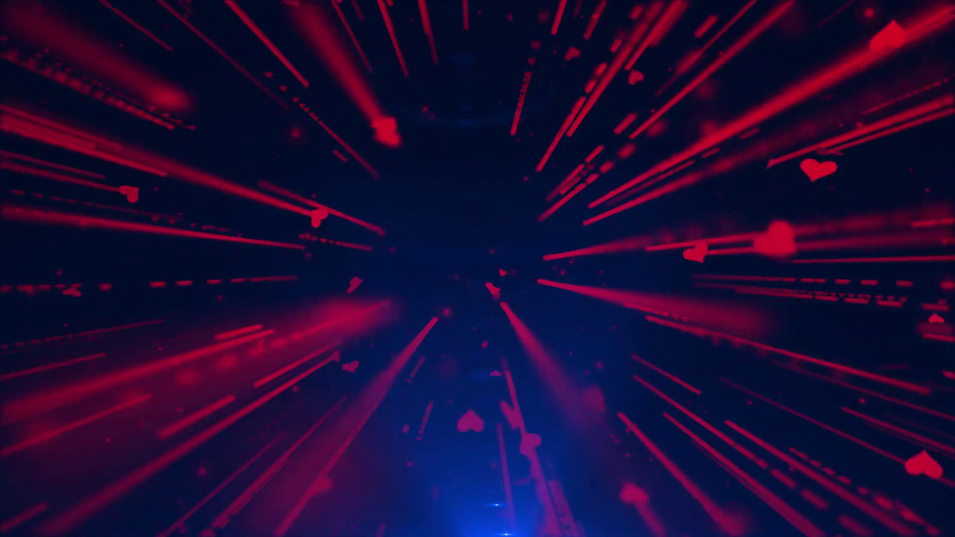 Red Hearts Lines Moving Fast Animation Stock Motion Graphics SBV ...