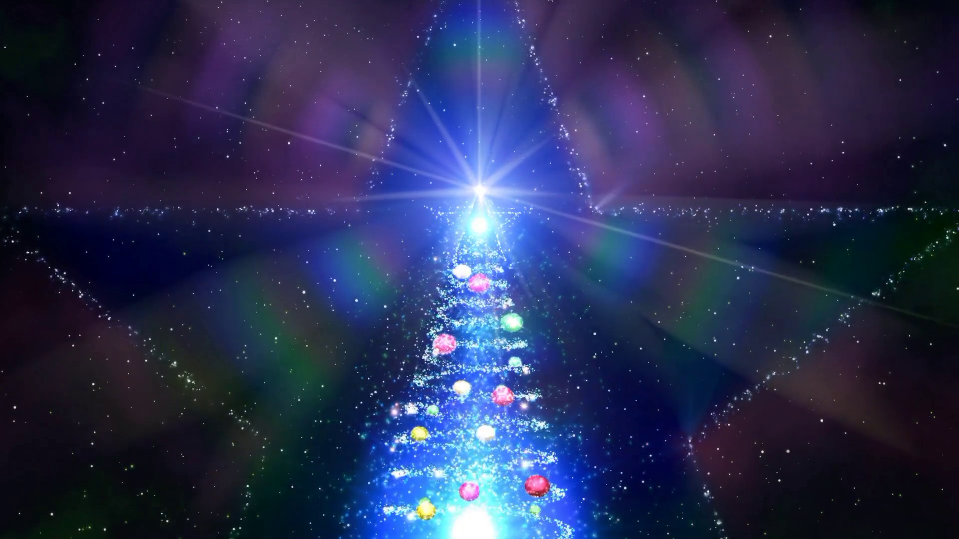 Sparkling Christmas Tree Stars Motion Stock Motion Graphics SBV-348685224 - Storyblocks