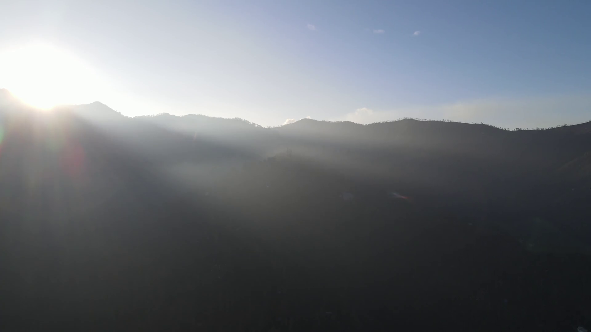 Aerial Morning View Of Mountain In Bromo Stock Footage SBV-348812080 ...
