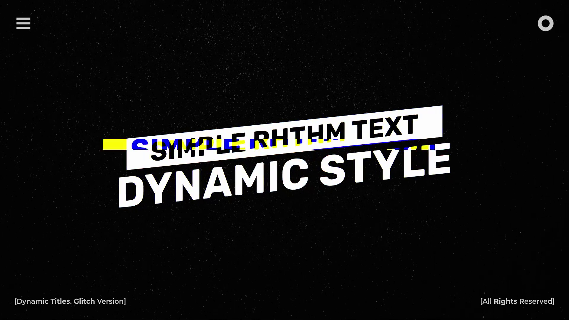 Premiere Pro Template: Dynamic Titles Glitch Version Mogrt SBV-352135991 - Storyblocks