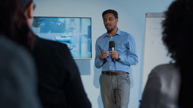 Black Man Speech Stock Footage: Royalty-Free Video Clips - Storyblocks