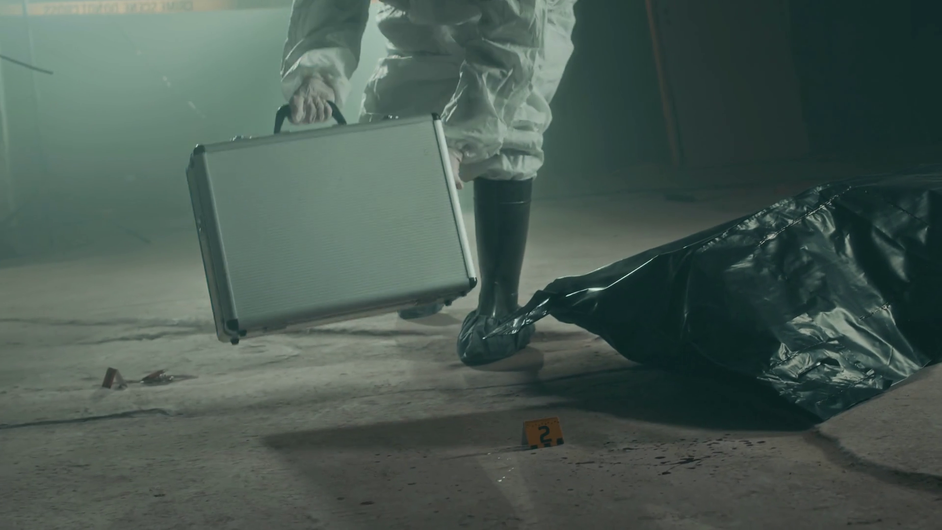 Tracking Lowkey Shot Of Forensic Expert In Stock Footage SBV-351735551 ...