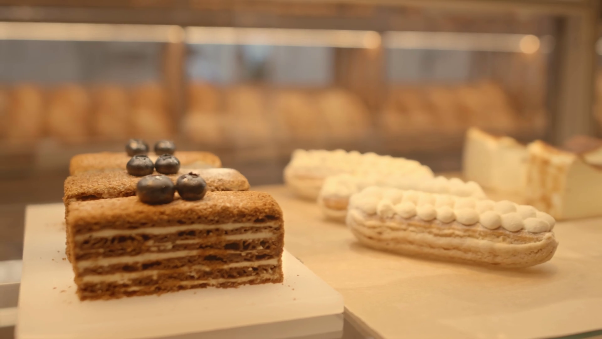 No People Panning Shot Of Delicious Sweet Stock Footage SBV-348751157 ...